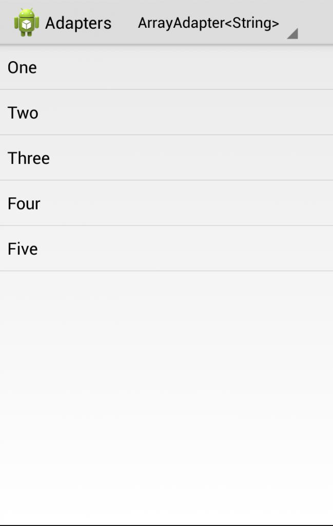 Adapters – Part 2 – Styling Android