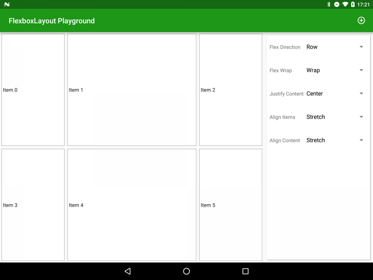 FlexboxLayout – Part 3 – Styling Android