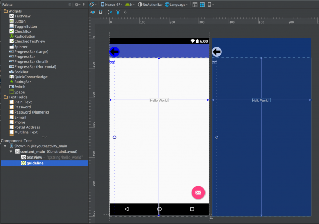 ConstraintLayout – Part 5 – Styling Android