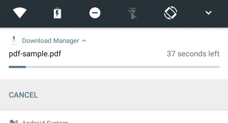 Downloadmanager Part 2 Styling Android
