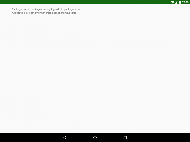 Package Name vs. Application ID - Styling Android