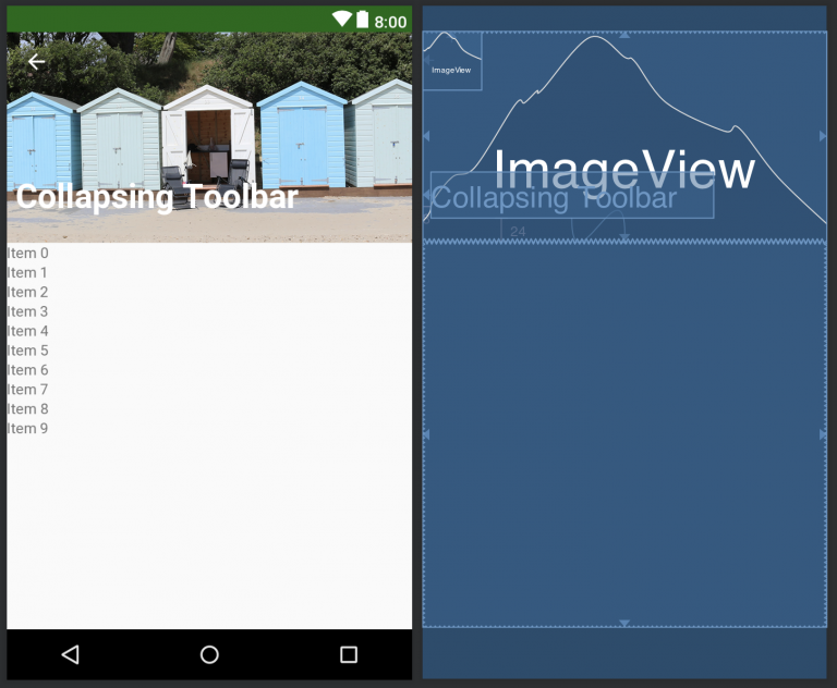 MotionLayout – Collapsing Toolbar – Part 1 - Styling Android